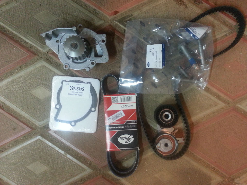 Большое Т.О. с заменой ремня Г.Р.М., Масла АКПП и радиатора. — Ford S ...