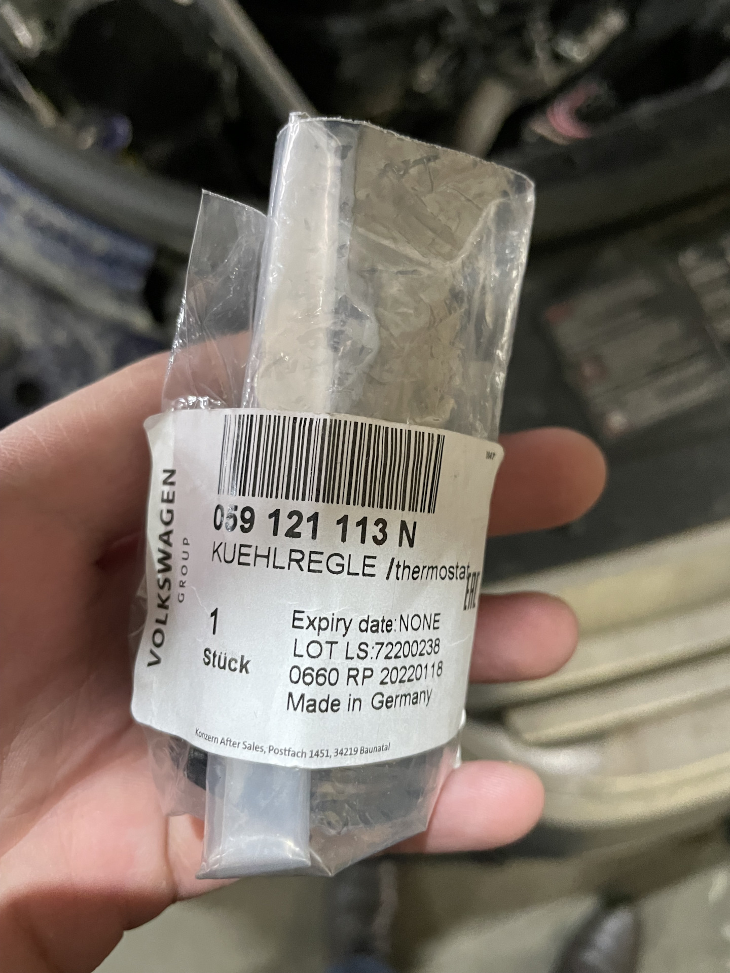 Замена термостата ЕГР — Volkswagen Touareg (1G), 3 л, 2008 года ...