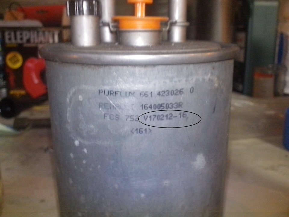 О топливных фильтрах — Renault Kangoo (2G), 1,5 л, 2010 года ...