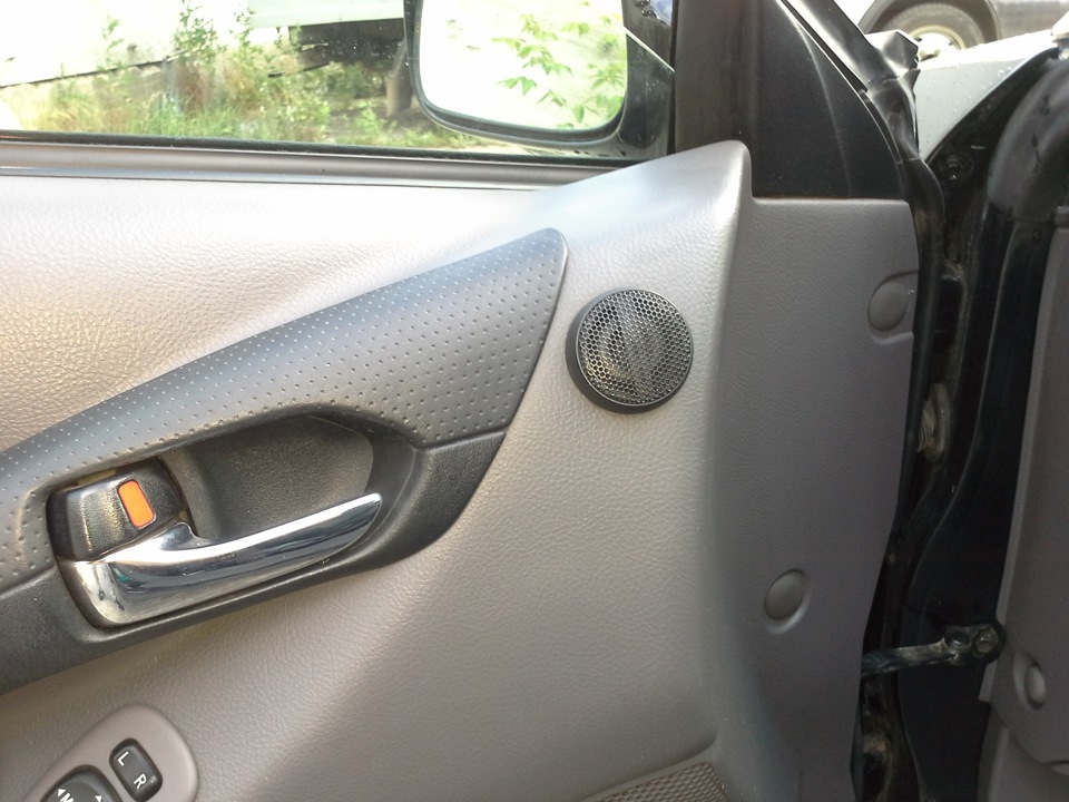 Акустика Alpine SPR-17S в двери. — Toyota Celica (230), 1,8 л, 2001 ...