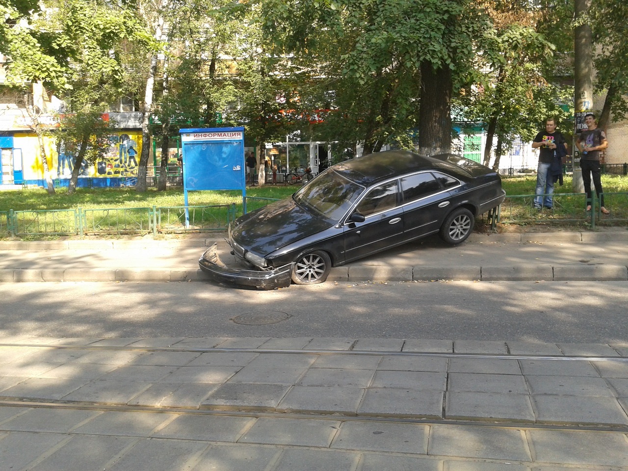 Запись, 2 ноября 2011 — Infiniti Q45 (G50), 4,5 л, 1995 года | ДТП | DRIVE2