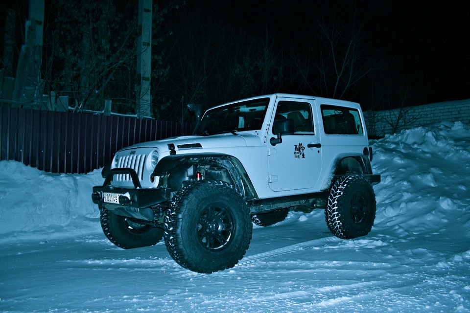 В Новый Год на 37 тапках + cобрал всё остальное — Jeep Wrangler (JK), 3,6 л, 2012 года | тюнинг ...