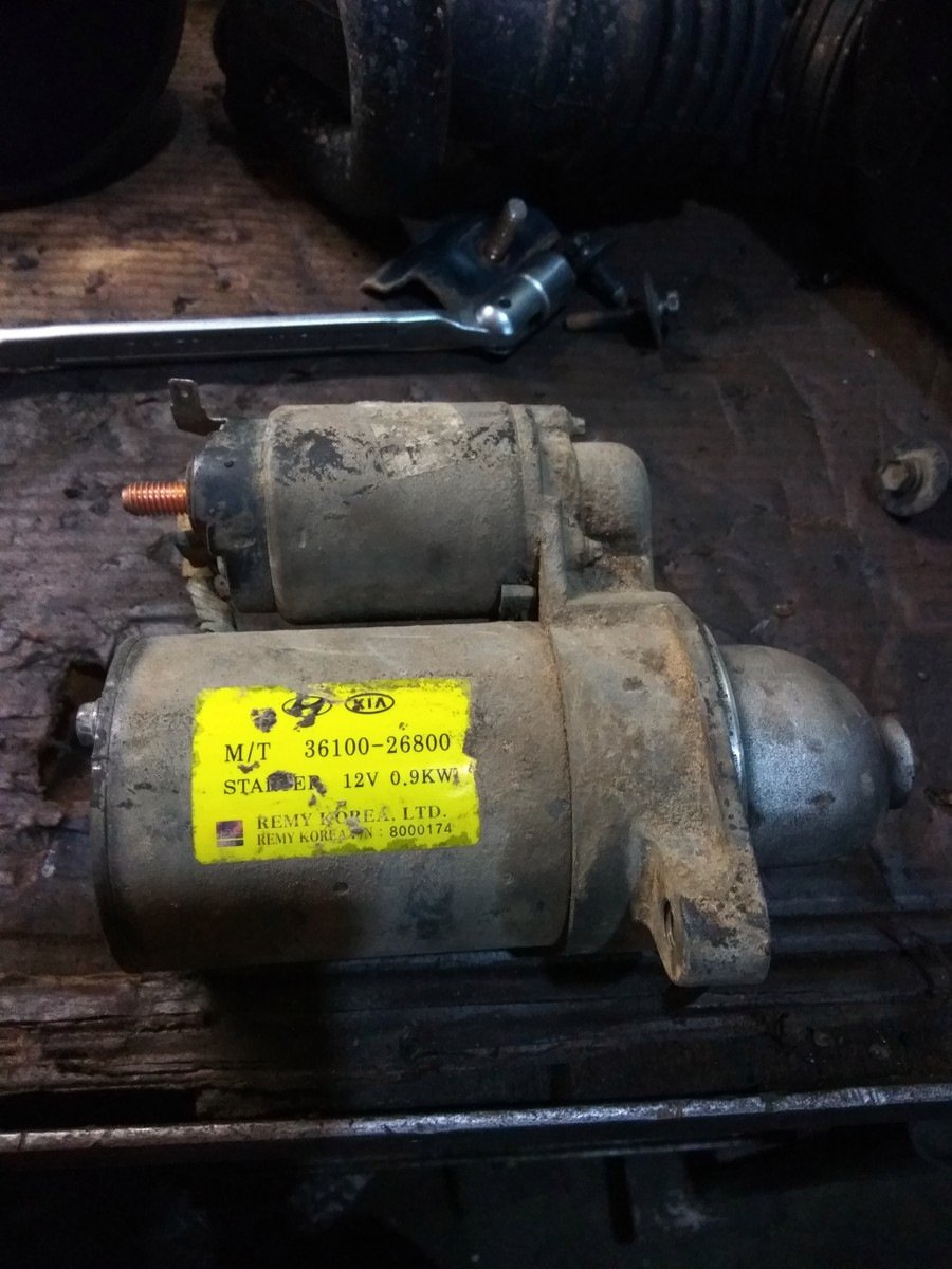 3610026800 СТАРТЕР В СБОРЕ ДЛЯ ЛЕГКОВЫХ АВТОМОБИЛЕЙ ТОРГОВОЙ МАРКИ "KIA ...