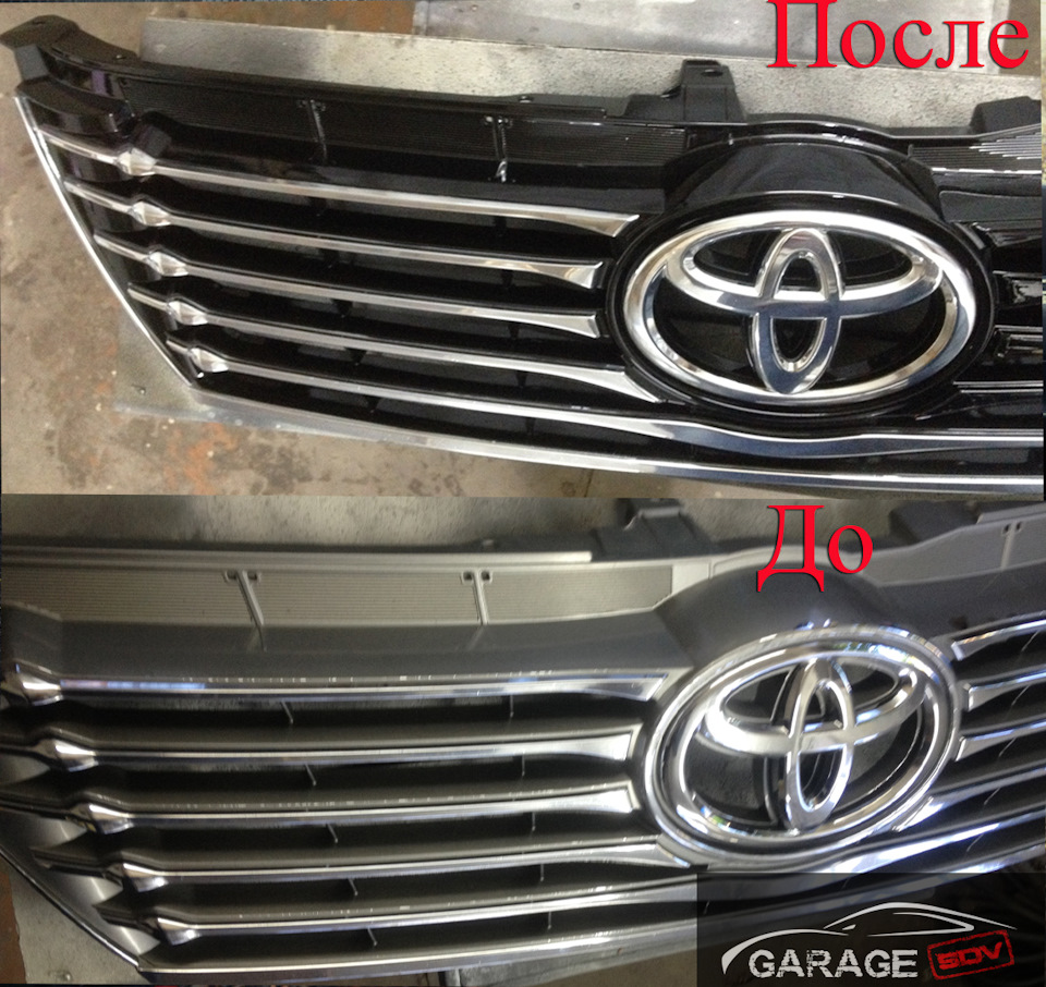 Решетка радиатора Toyota Camry — DRIVE2