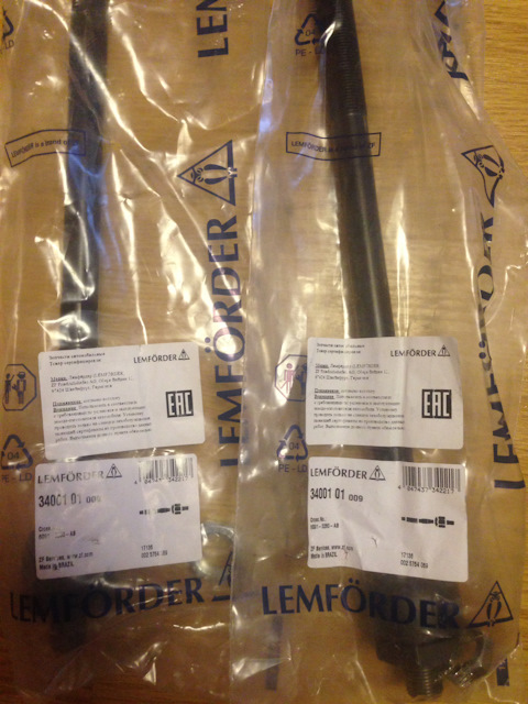 3400101 Осевой шарнир, рулевая тяга LEMFORDER | Запчасти на DRIVE2