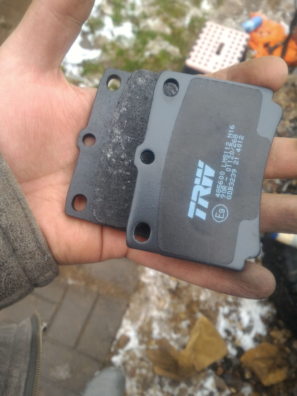 GDB3239 Комплект тормозных колодок, дисковый тормоз TRW | Запчасти на ...