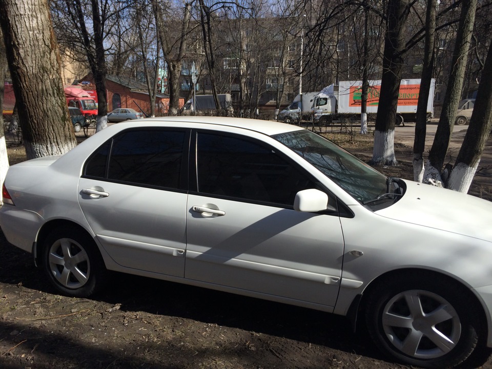 Тонировка — Mitsubishi Lancer IX, 1,6 л, 2004 года | стайлинг | DRIVE2
