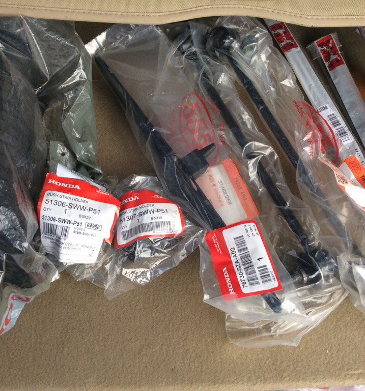 Замена стоек и втулок переднего стабилизатора, а также пыльника и щеток ...