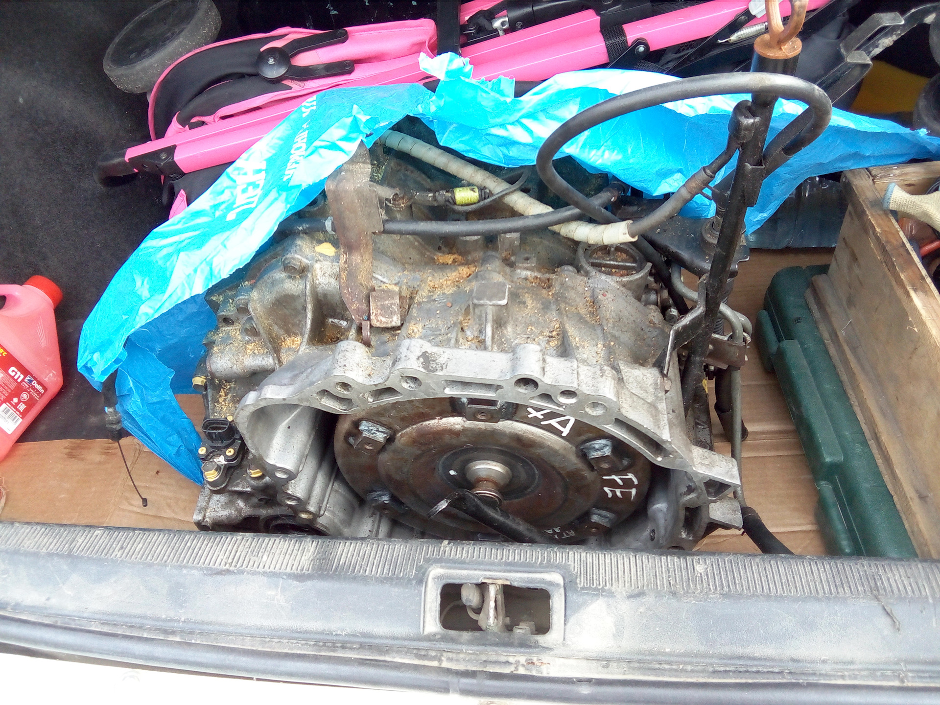 Приобрел контрактную АКПП — Toyota Corona (T190), 1,6 л, 1994 года ...