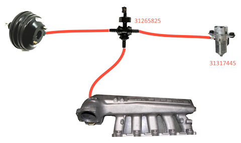 31265825 Клапан управления вакуумным насосом Volvo | Запчасти на DRIVE2