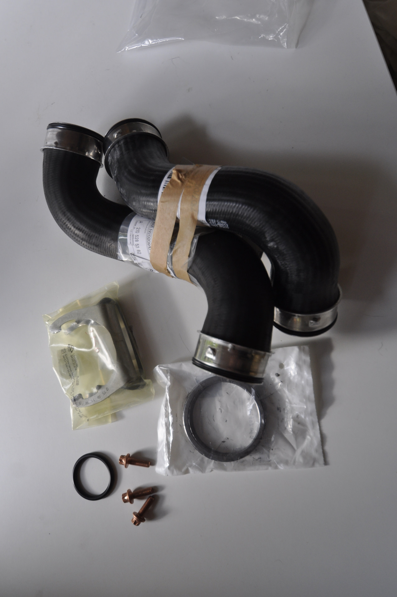 Тряхомудия для турбы… — Mercedes-Benz E-class (W210), 3,2 л, 2001 года ...