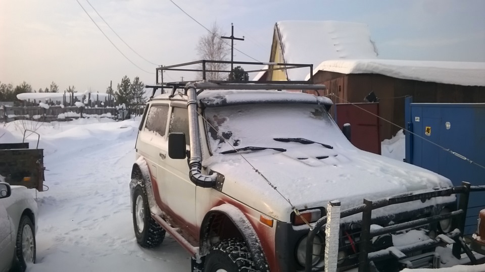 багажник на крышу нивы своими руками часть 1 — Lada 4x4 3D, 1,7 л, 2000 ...