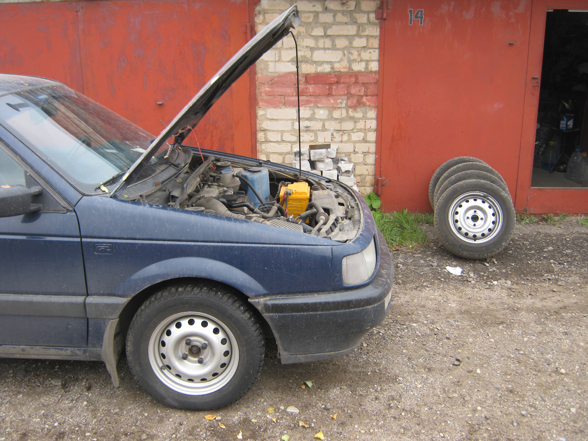 Очередное ТО в картинках — Volkswagen Passat Variant (B3), 2 л, 1990 ...