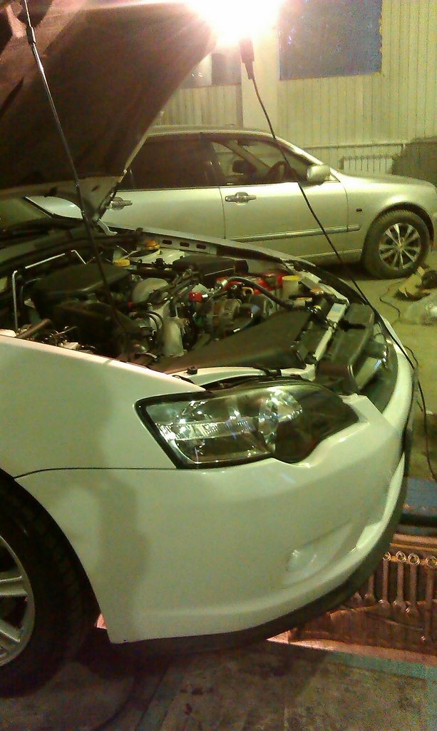 2. Замена масла в двигателе — Subaru Legacy (BL/BP), 2 л, 2005 года ...