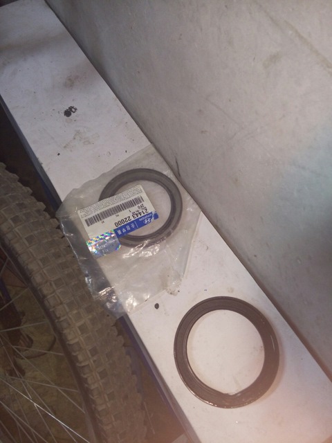 2144322000 Сальник коленвала задний KIA HYUNDAI | Запчасти на DRIVE2