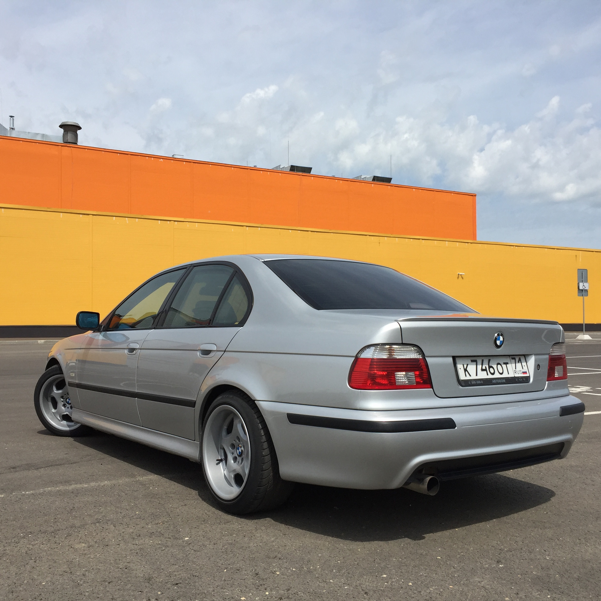 Rondell 0053 R17 8.5/10J на e39 — BMW 5 series (E39), 2,8 л, 1999 года ...