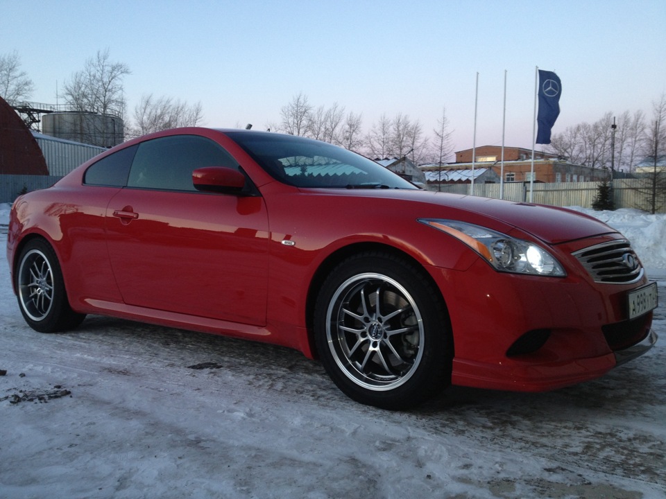 Пороги SPORT — Nissan Skyline (V36), 3,7 л, 2008 года | стайлинг | DRIVE2