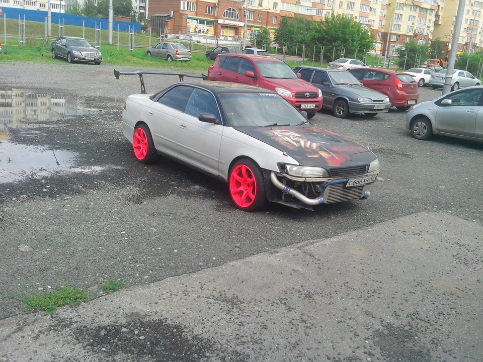 лавка GT-Wing Origin — Toyota Cresta (90), 2 л, 1996 года | тюнинг | DRIVE2