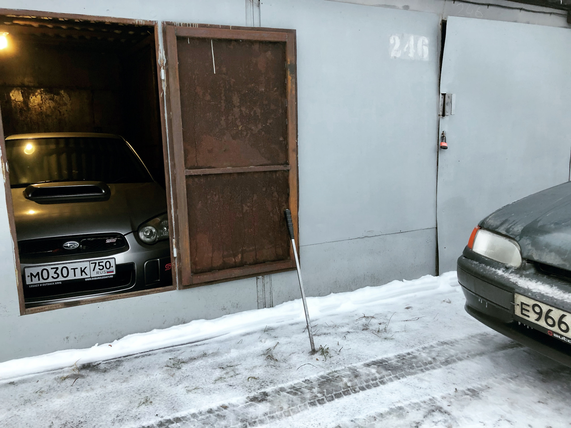 Затопило гараж. Облез лак. АКБ Subaru STI Spec C. — Subaru Impreza WRX ...