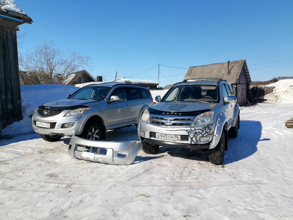 Феникс. Восстановление бампера Great Wall Hover H2 — Great Wall Hover, 2,4 л, 2008 года ...