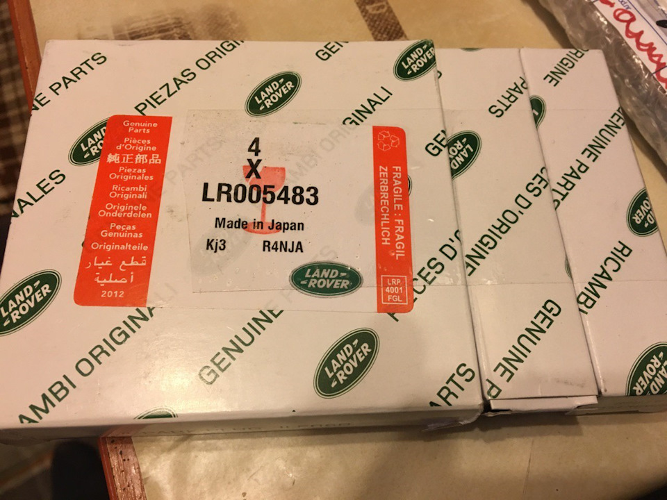 LR005483 Свеча зажигания Jaguar Land Rover | Запчасти на DRIVE2