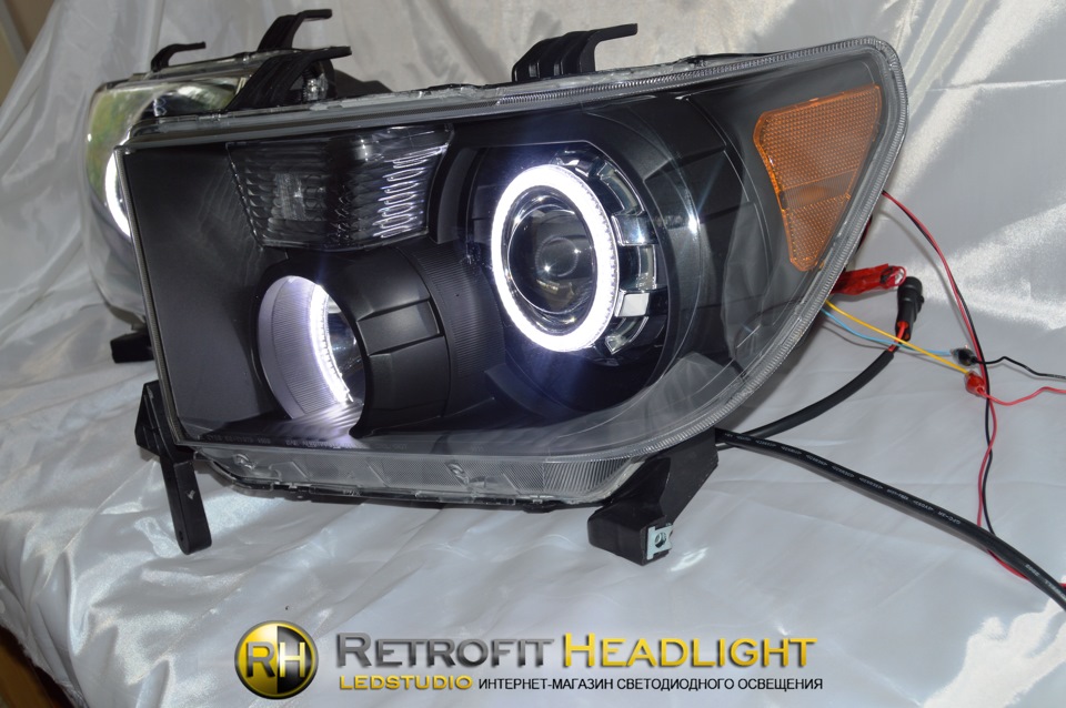 БИКСЕНОНОВЫЕ ФАРЫ TOYOTA SEQUOIA 08- — Ledstudio на DRIVE2