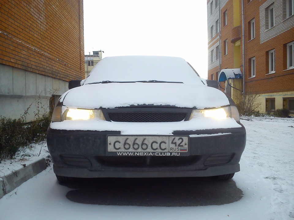 Внешний вид (Сетки, решётки и.т.д.) — Daewoo Nexia (2G), 1,5 л, 1997 ...