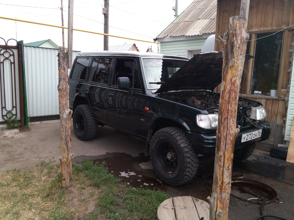 Поставил колеса — Hyundai Galloper, 3 л, 2002 года | шины | DRIVE2