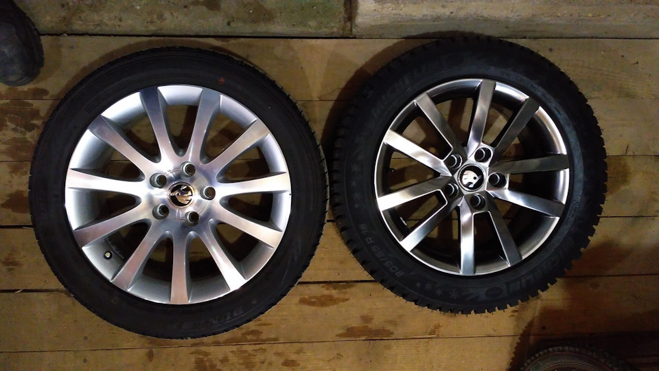 Переходим на зиму. Ксин 3. — Skoda Octavia A7 Mk3, 1,4 л, 2013 года ...