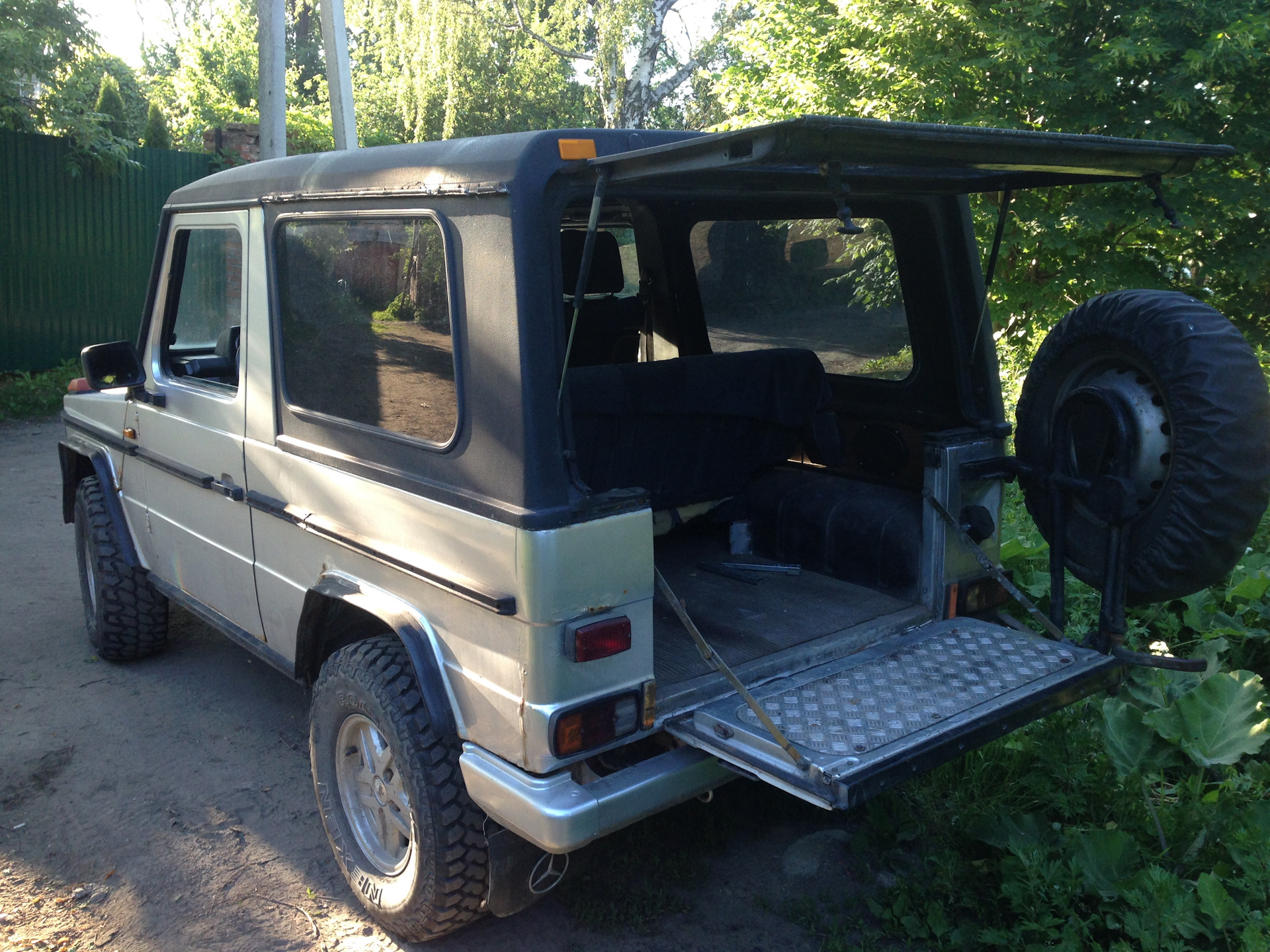 Фото до начало реставрационных работ! — Mercedes-Benz G-Class (W460 ...