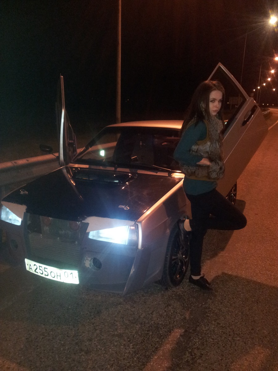 Фотосессия : One night, one day, two car — Lada 21099, 1,5 л, 2003 года ...