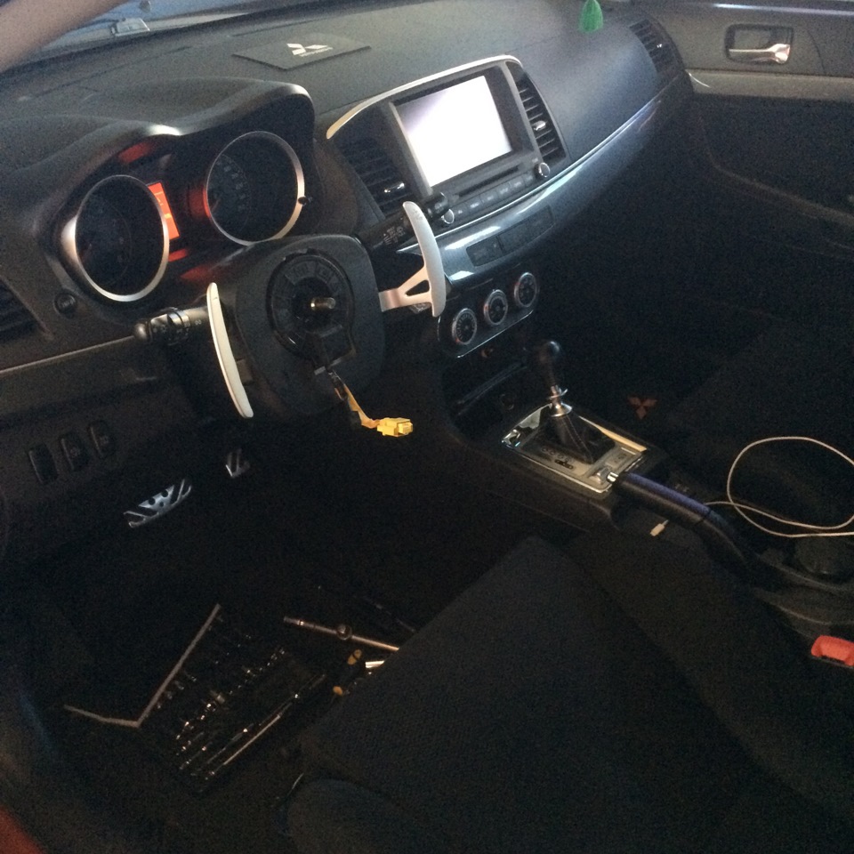 PIMP my interior — Mitsubishi Lancer Ralliart, 2 л, 2008 года ...