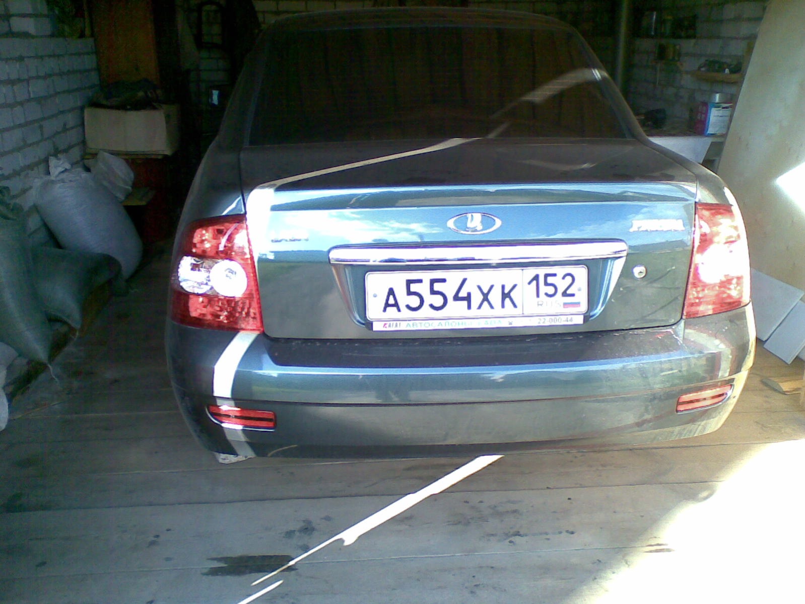 Задние катафоты) — Lada Приора седан, 1,6 л, 2010 года | просто так ...