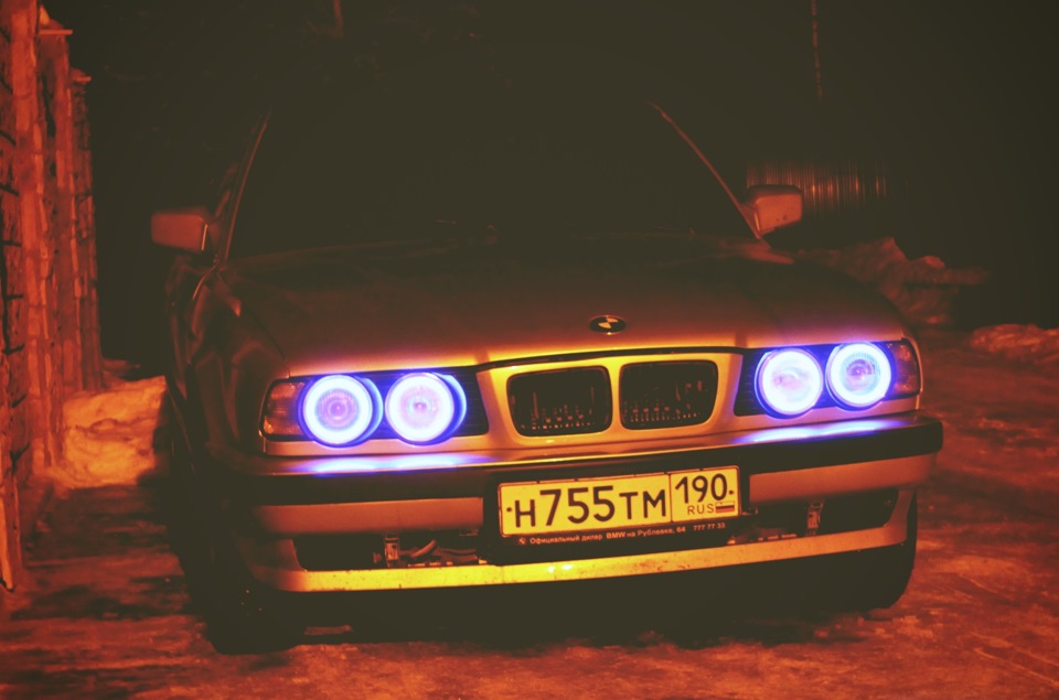 Ангельские глазки.(Часть №2) — BMW 5 series (E34), 2 л, 1992 года ...