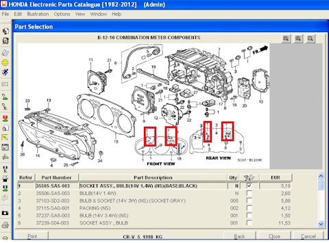 35505SA5003 Лампочка панели приборов Honda | Запчасти на DRIVE2