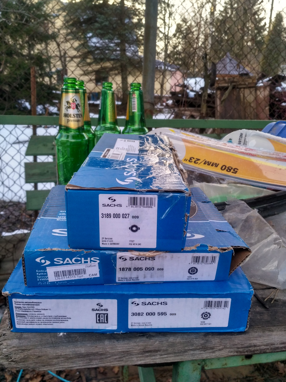 3189000027 Выжимной подшипник SACHS | Запчасти на DRIVE2