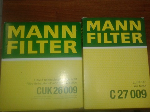 CUK26009 Фильтр салона MANN FILTER | Запчасти на DRIVE2