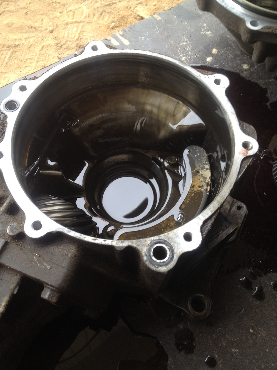 Раздатка Мицубиси Эндевор. — Mitsubishi Endeavor, 3,8 л, 2004 года ...