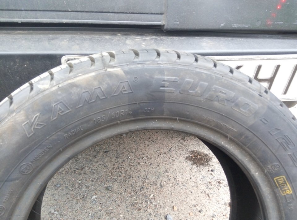 Шины KAMA Euro 129 R14/60/185 — Lada 2108, 1,6 л, 1991 года | шины | DRIVE2