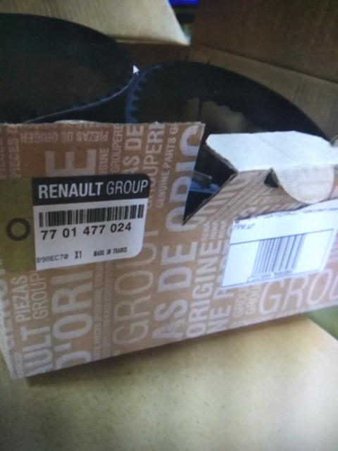 7701477024 Комп ремня грм 180см (зу RENAULT | Запчасти на DRIVE2