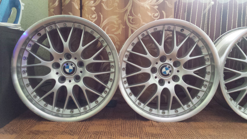 42 style или BBS RS744 — RS745 — BMW 5 series (E39), 2,5 л, 2002 года ...