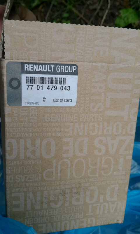 7701479043 Насос системы охлаждения двигателя RENAULT | Запчасти на DRIVE2