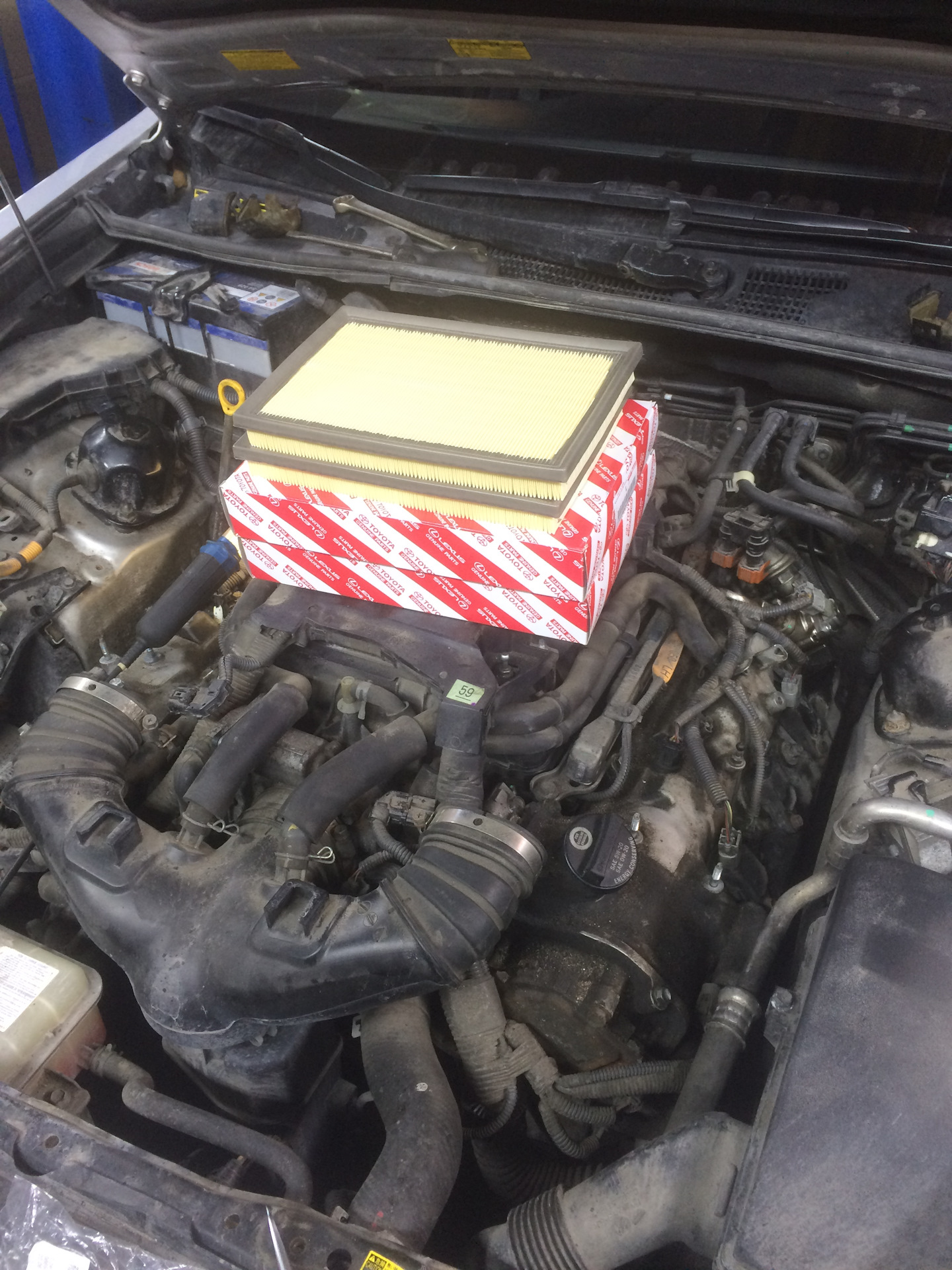 Замена прокладок тнвд — Lexus LS (USF40/41), 4,6 л, 2011 года | визит ...