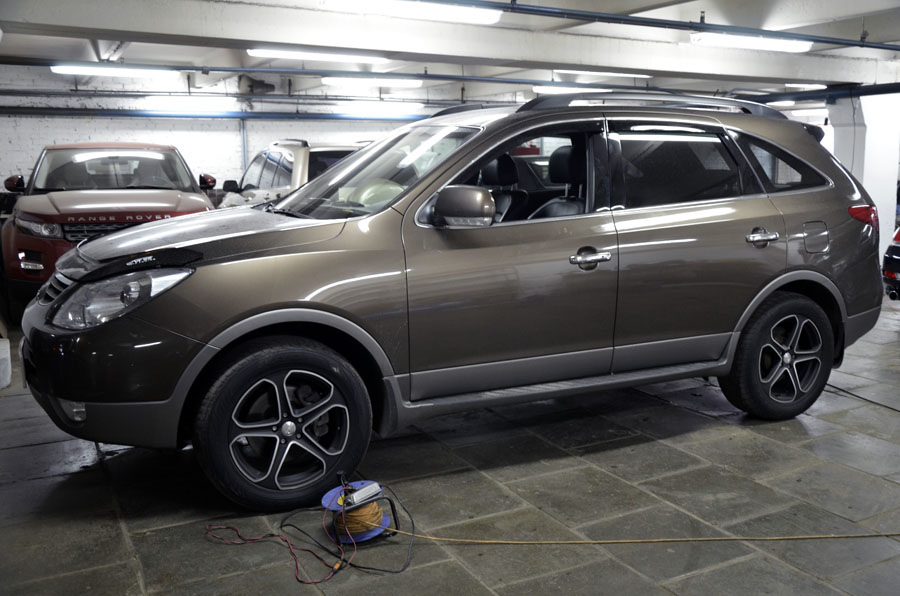 Чип тюнинг и перевод на Е-2 Hyndai ix55 3.8 литра, 264Лс, 2010гв. — Los.Subsound на DRIVE2