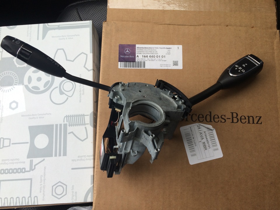 A1644400101 Блок переключателй подрулевых Mercedes | Запчасти на DRIVE2