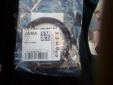 9031176003 Задний сальник коленвала TOYOTA LEXUS | Запчасти на DRIVE2