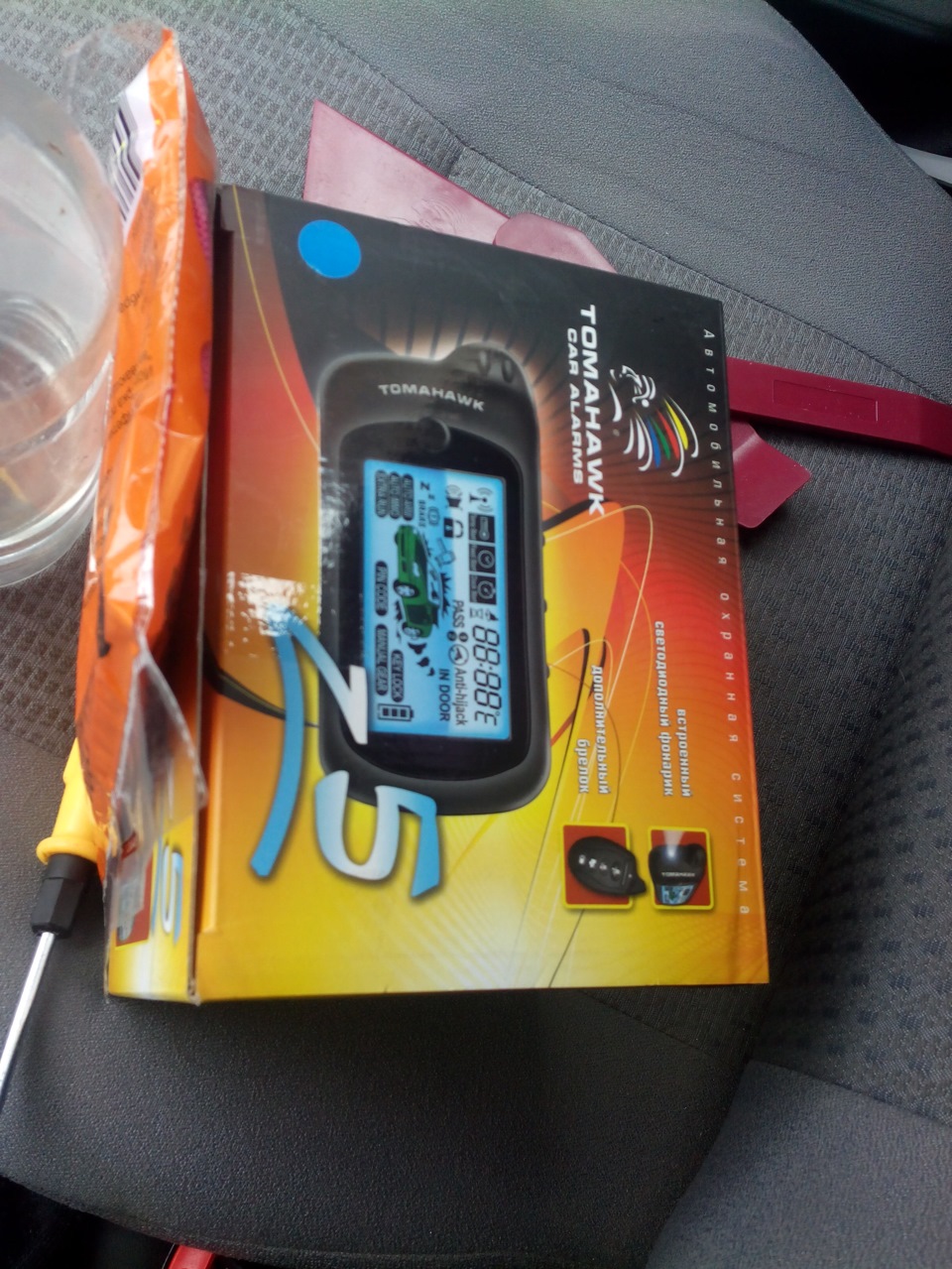 Установка Tomahawk Z5 — Lada Калина Универсал (1G), 1,6 л, 2013 года ...