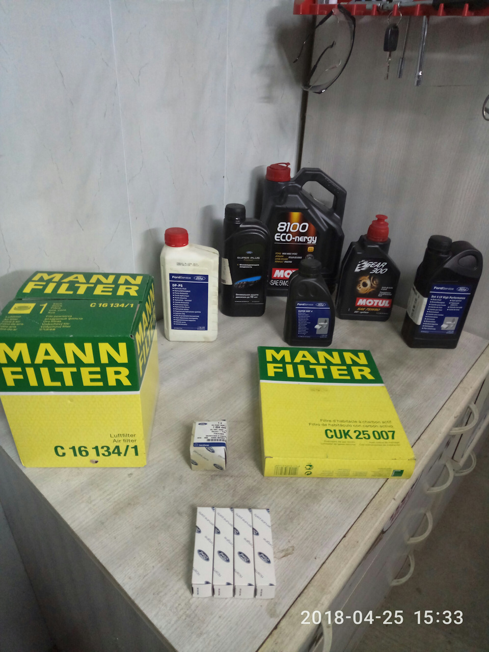 ТО 125 000 — Ford Focus Hatchback III, 1,6 л, 2013 года | плановое ТО | DRIVE2