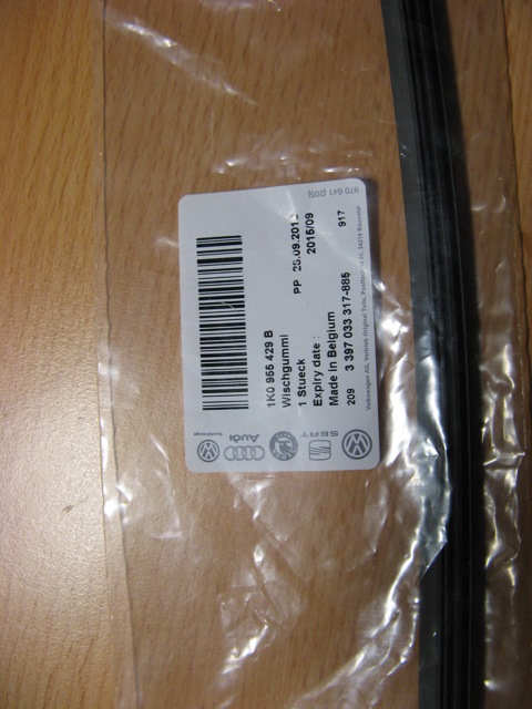 1K0955429B Резинки стеклоочистителя VAG | Запчасти на DRIVE2