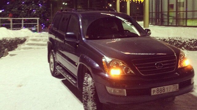 Lexus GX (UZJ120) 4.7 бензиновый 2003 | Blue Gangster на DRIVE2